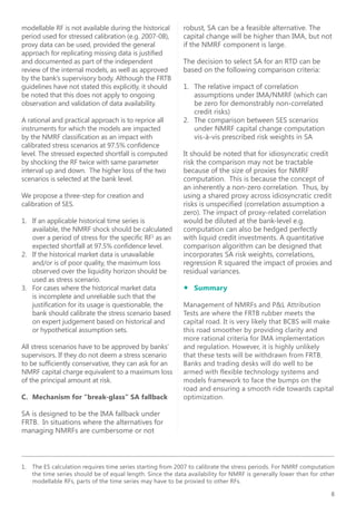 Managing Non-Modellable Risk Factors | PDF