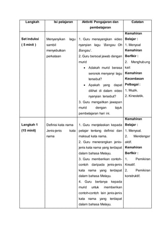 Rph kata nama | DOCX