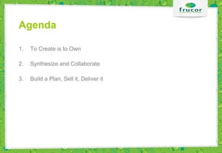 BI Strategy @ Frucor Beverages | PPT