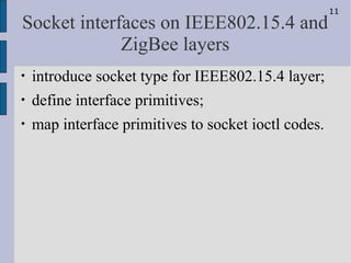 Open Source implementation of ZigBee | PPT