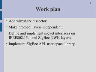 Open Source implementation of ZigBee | PPT