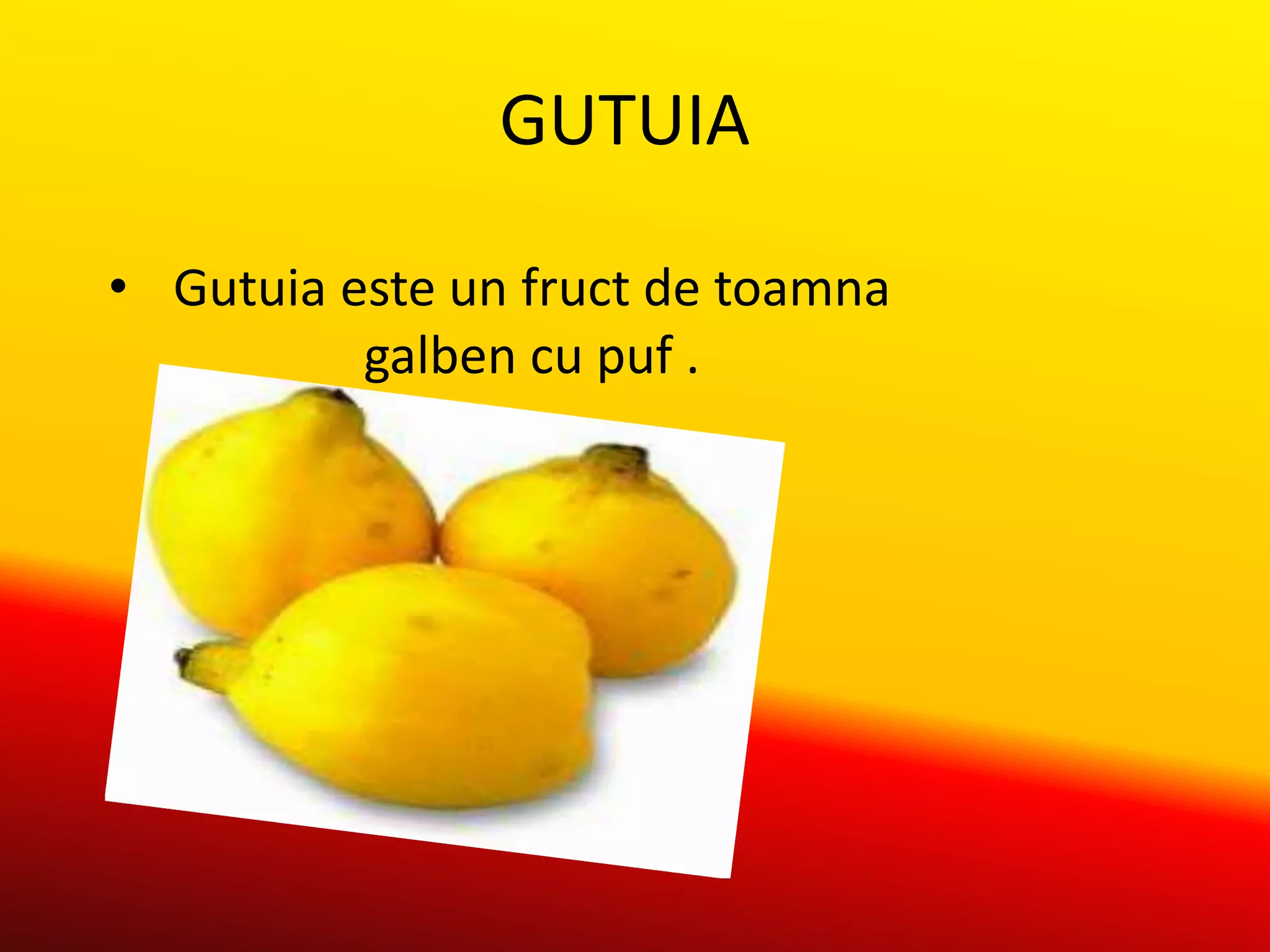 Fructe de toamna | PPTX