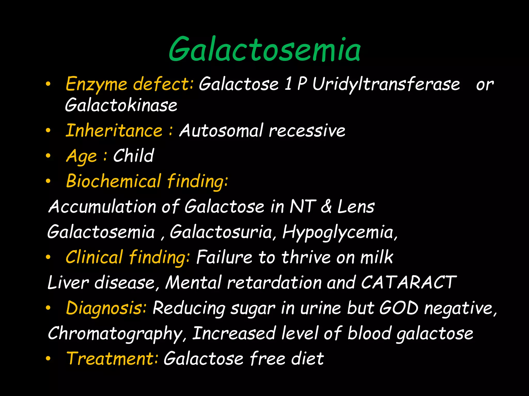 Fructose & galactose metabolism | PPTX
