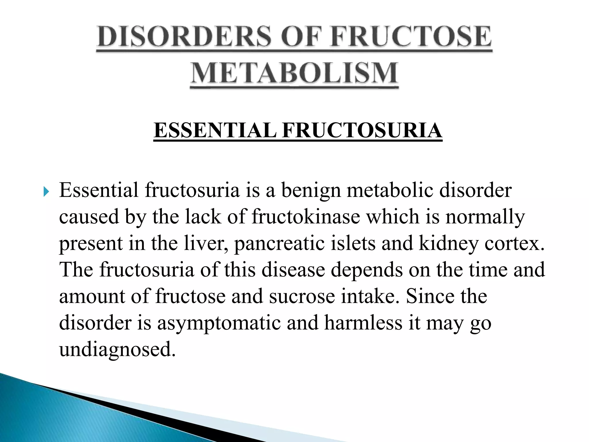 FRUCTOSE METABOLISM | PPTX