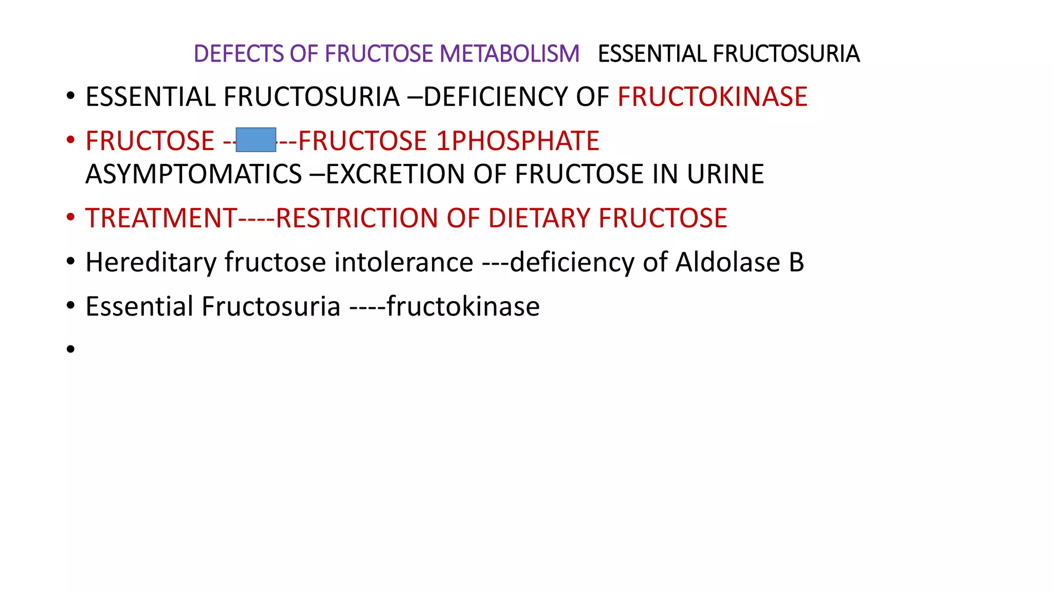 Fructose metabolism | PDF