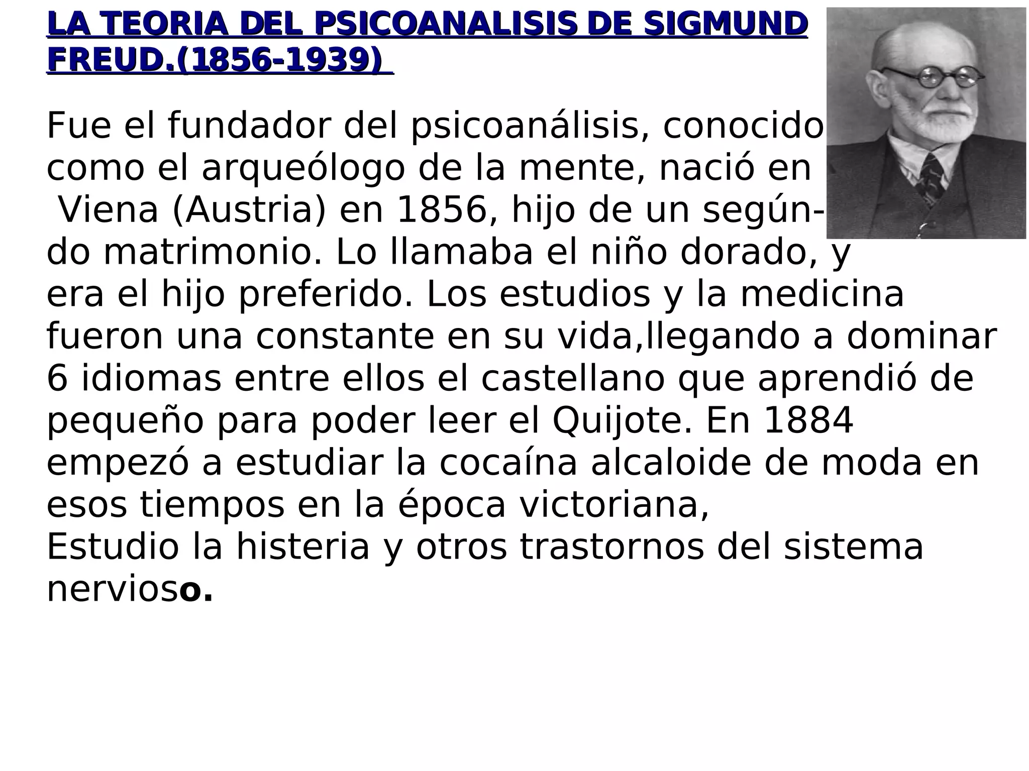 La Escuela Psicoanalista De Sigmund Freud | ODP