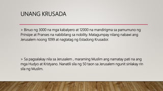 ang krusada | PPTX