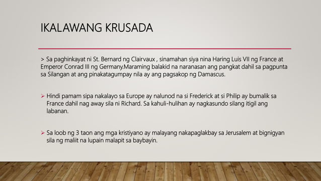 ang krusada | PPTX