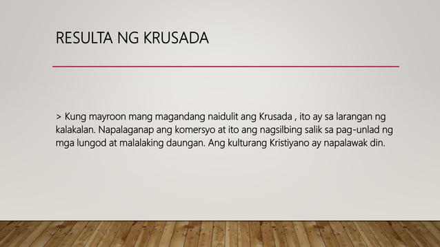 ang krusada | PPTX