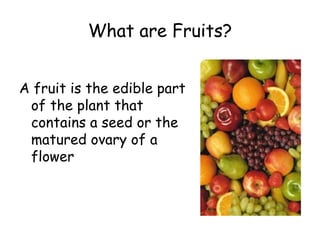 Fruit And Vegetables | PPT