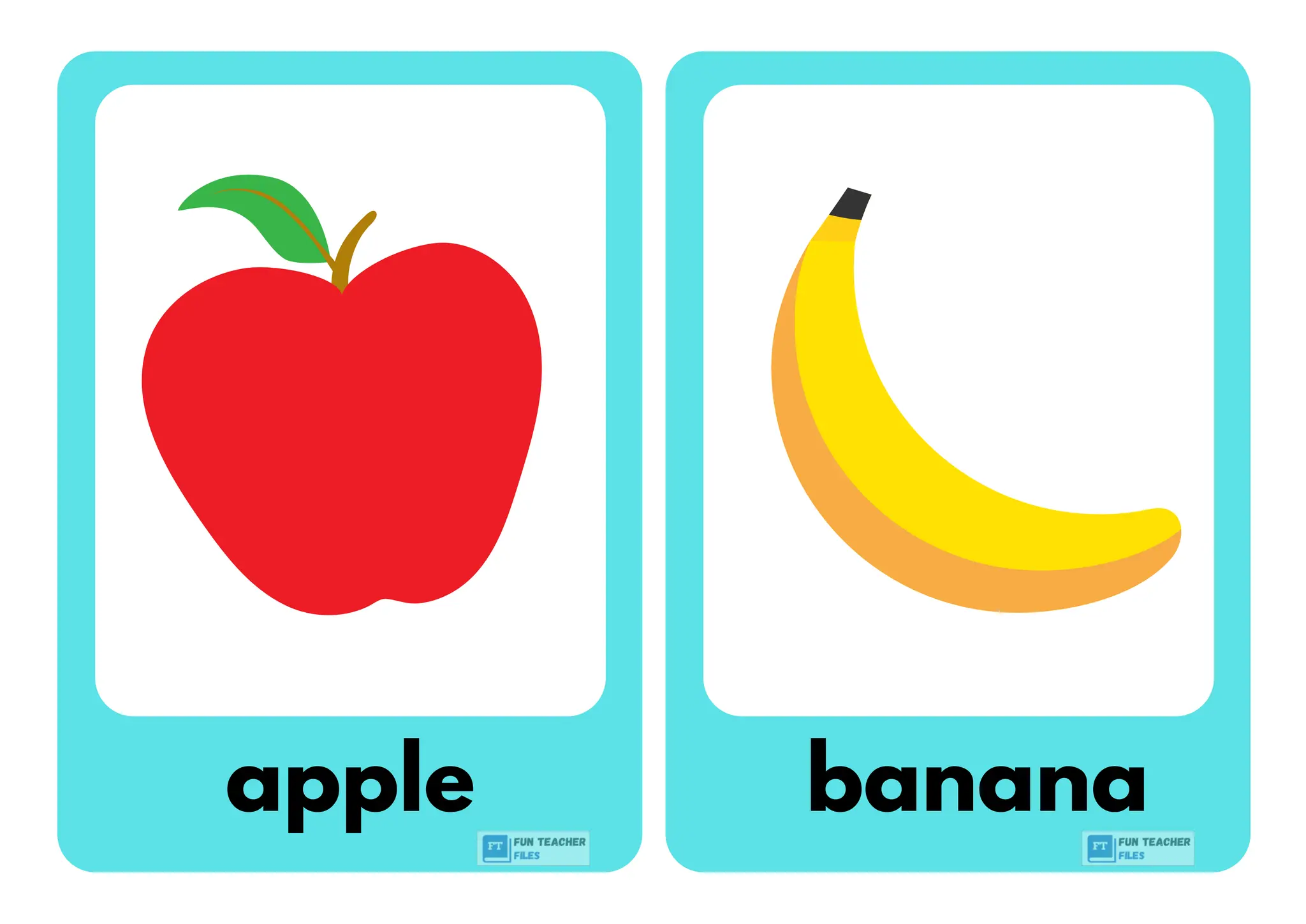 Fruit-Flashcards-FTF.pdf for kindergarten | PDF
