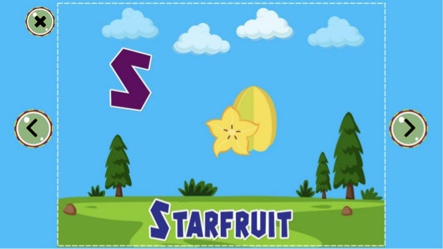 Learn ABC With Fruit Names | Learning Abc Alphabets with Fruits App