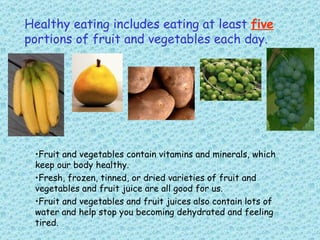 Fruit And Veg Assembly | PPT