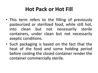 Fruit and vegetable processing - Introduction | PPTX