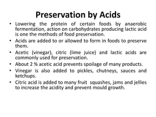 Fruit and vegetable processing - Introduction | PPTX