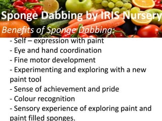 Fruit and vegetable concept by tots and nursery | Prerana Educational ...