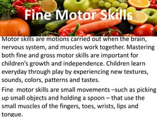 Fruit and Vegetable Concept for children | Play School Education ...