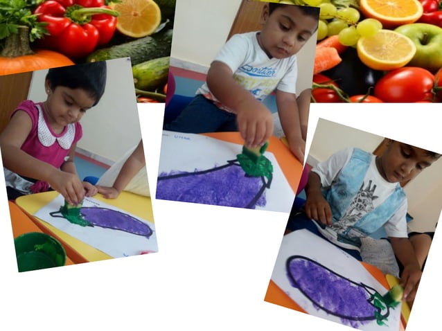 Fruit and Vegetable Concept for children | Play School Education ...