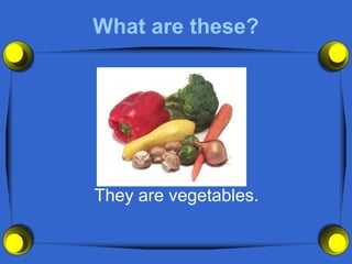 Fruit and vegetables | PPT