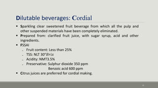 Fruit beverages and drinks | PPTX