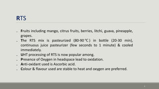 Fruit beverages and drinks | PPTX