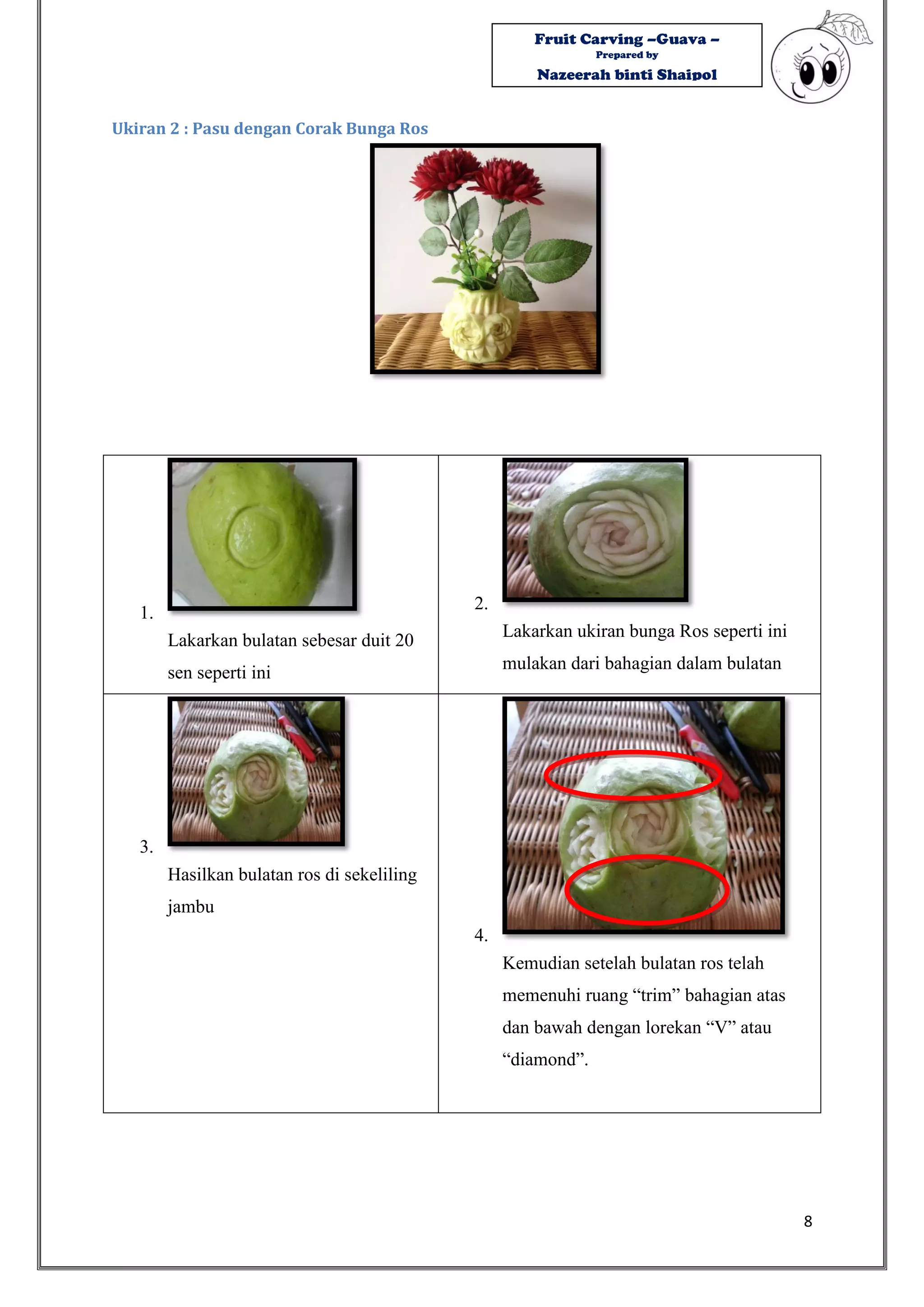Fruit carving notes | PDF