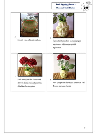 Fruit carving notes | PDF