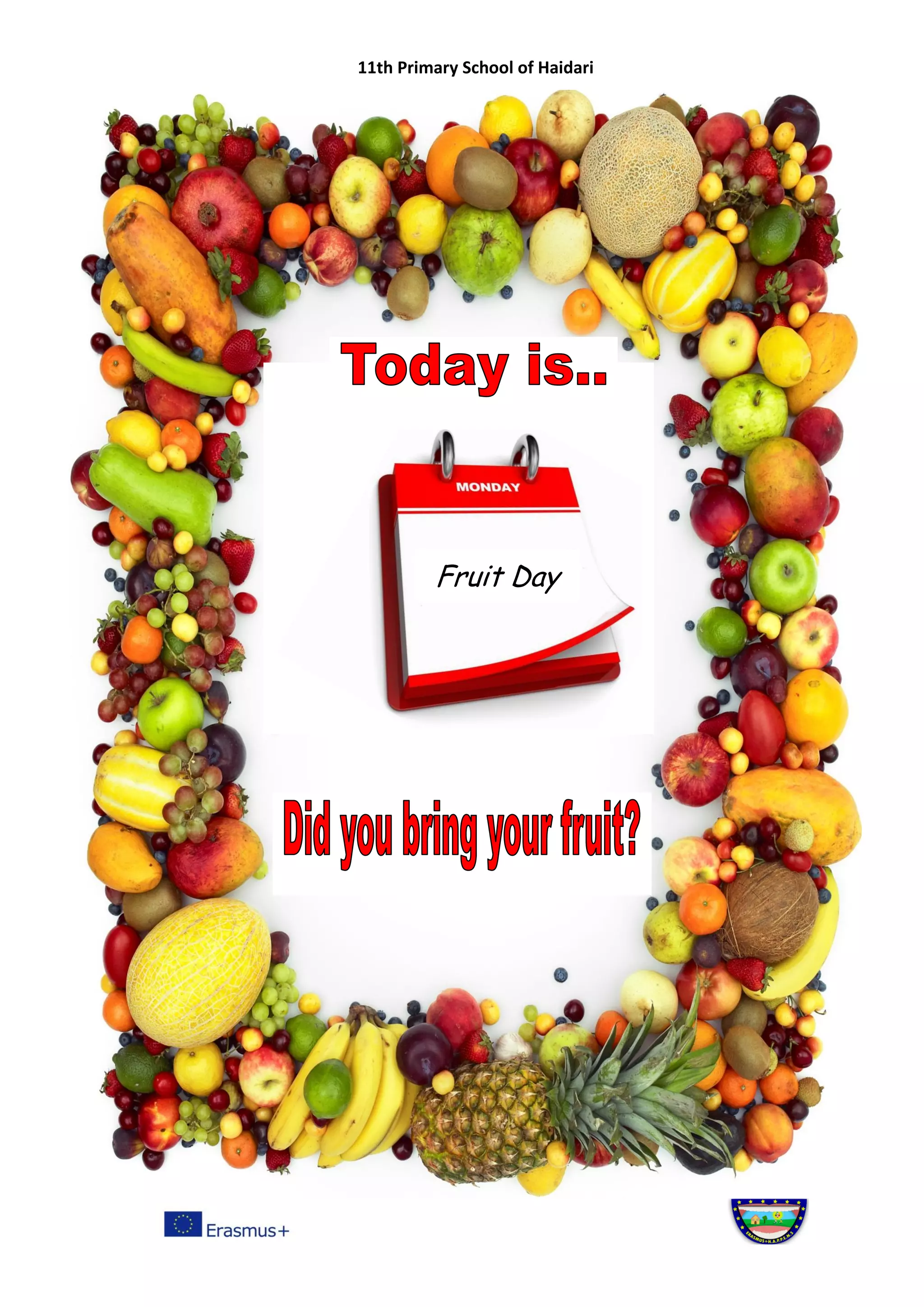 Fruit day poster | PDF