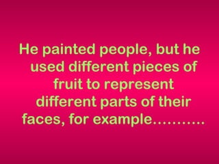 Fruit faces | PPT
