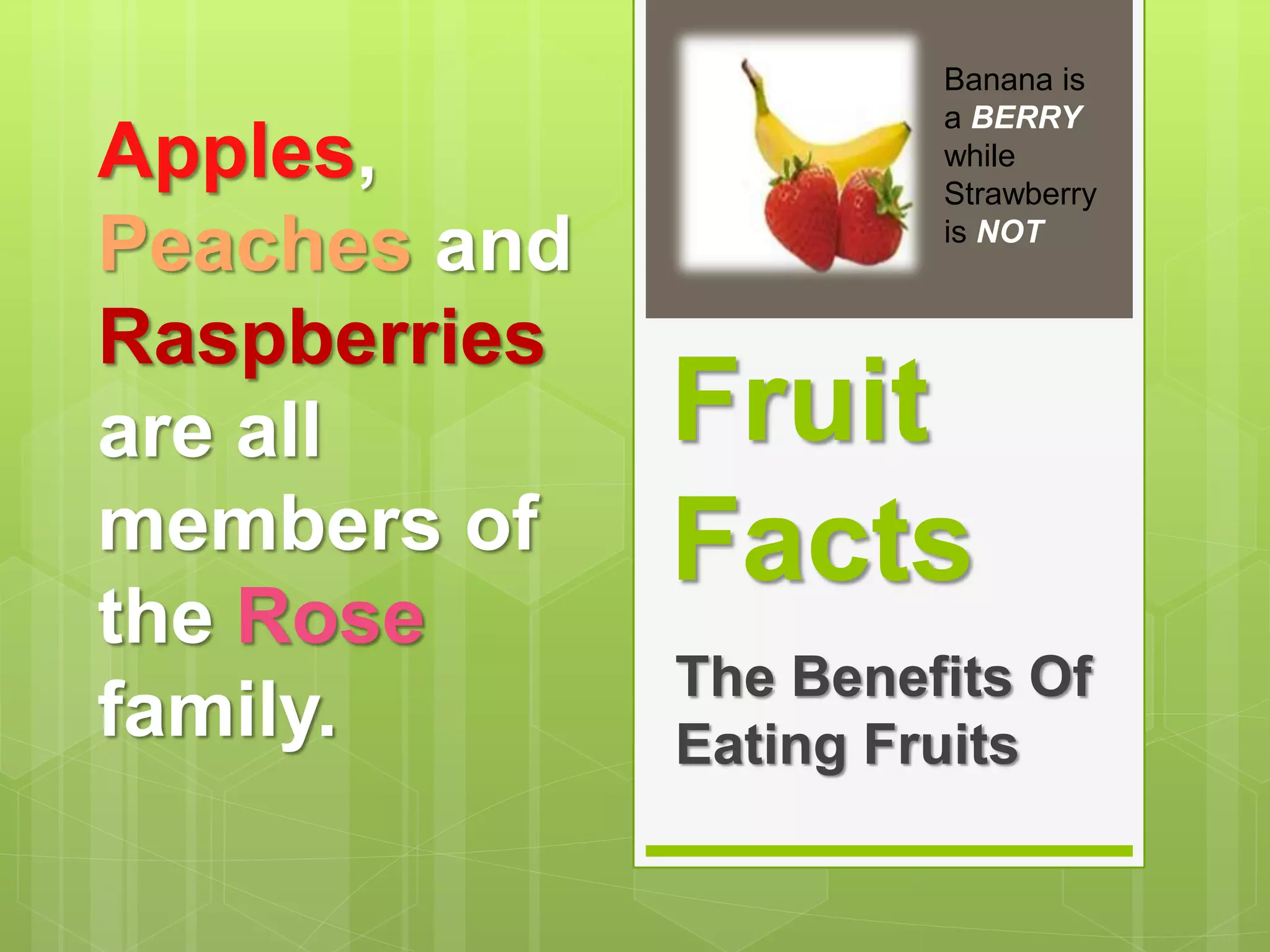 Fruit facts | PPTX