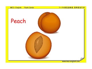 Fruit flashcards | PPT