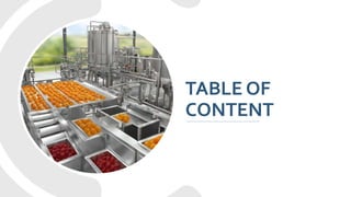 Project Report on Fruit Jam Manufacturing Plant | PPTX