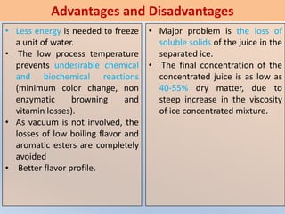 Fruit juice concentrates | PPTX