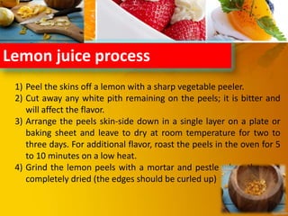 Fruit juice powder | PPTX