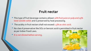 Fruit juices- method of extraction & equipment | PPTX