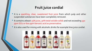 Fruit juices- method of extraction & equipment | PPTX