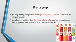 Fruit juices- method of extraction & equipment | PPTX