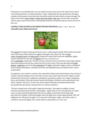 Fruit part 1 By Allah Dad Khan | PDF