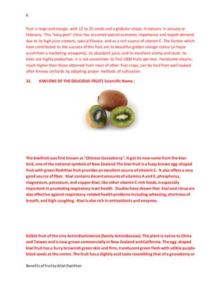 Fruit part 3 By Allah Dad Khan | DOCX