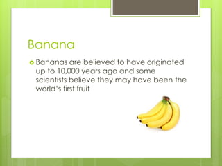 Fruit powerpoint | PPTX