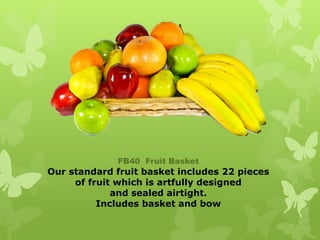 Fruit presentation | PDF | Grocery Shopping | Shopping