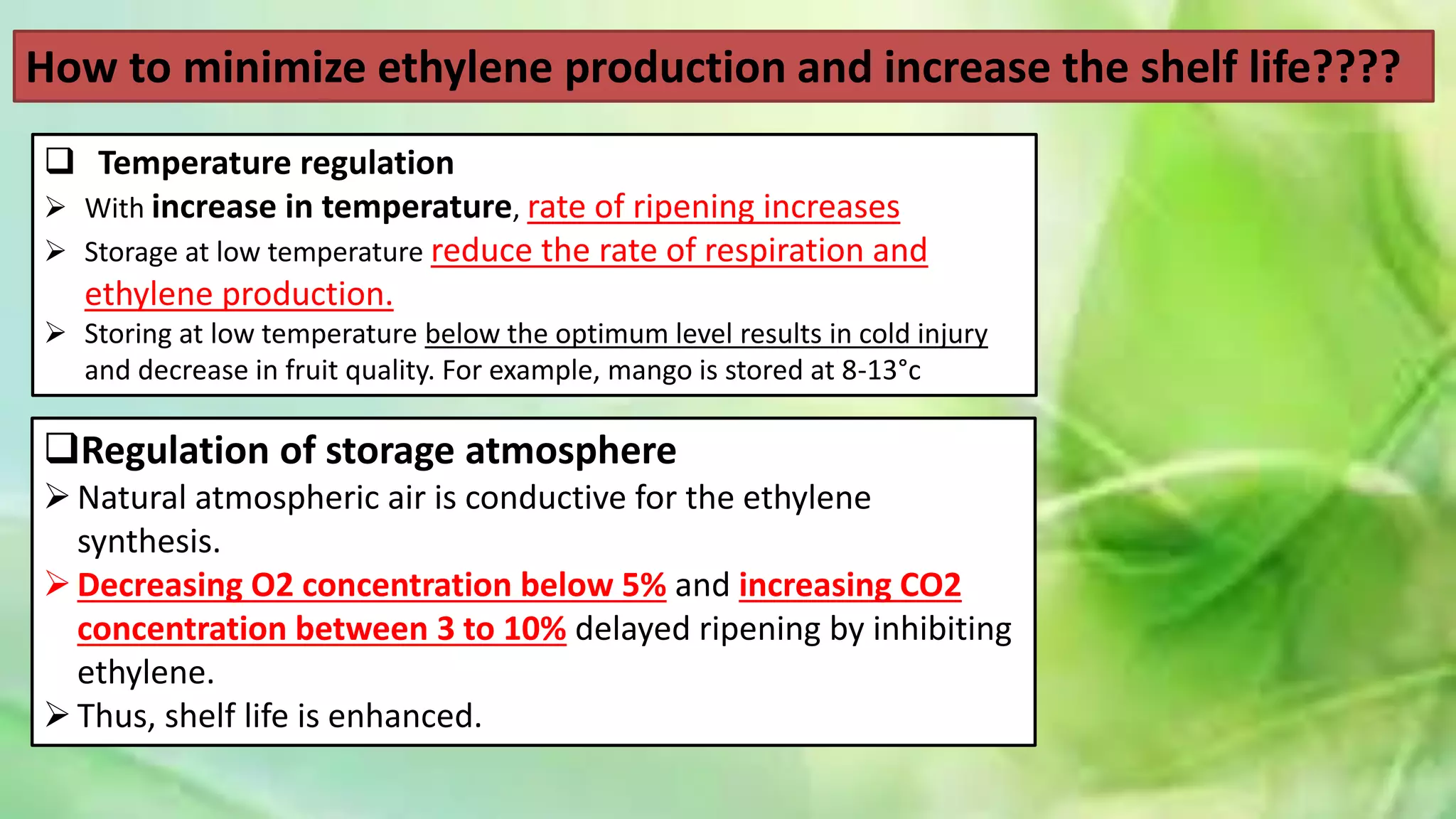Fruit Ripening and Changes occurring during Ripening | PPTX