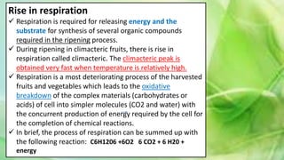 Fruit Ripening and Changes occurring during Ripening | PPTX