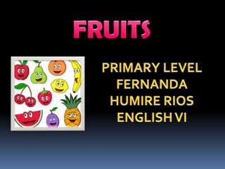 Fruits | PPTX