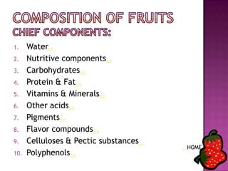 Fruits | PPTX