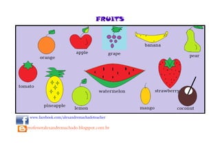 Fruits-english vocabulary | PPT