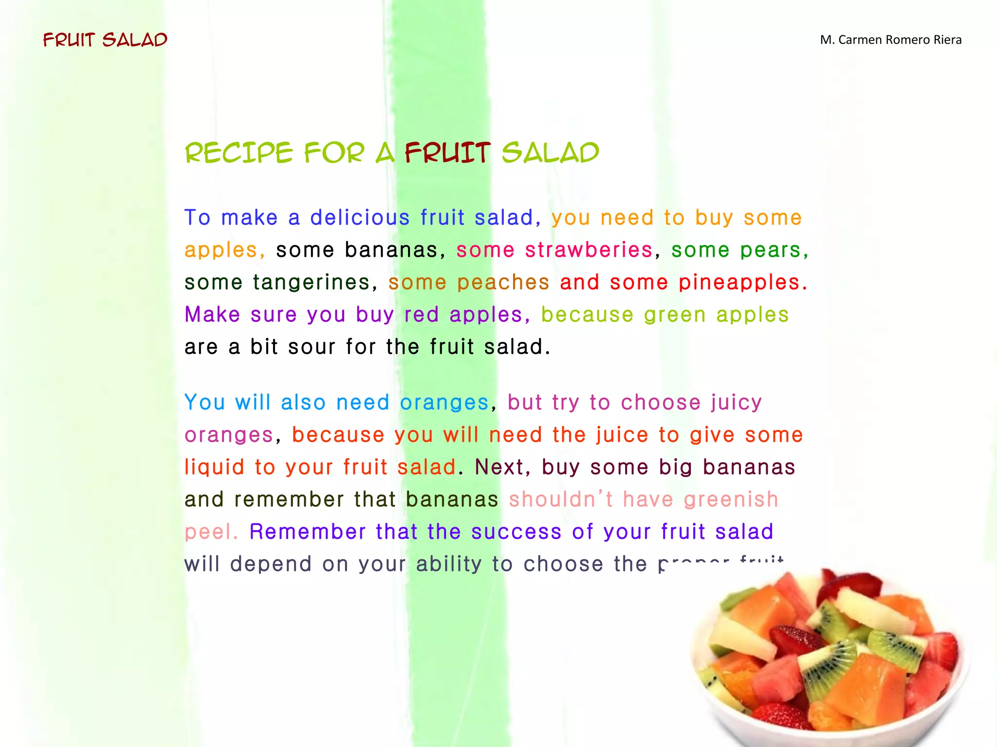 Fruit salad.ppt