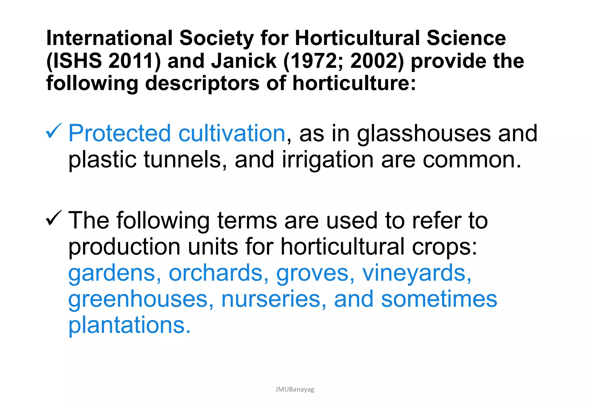 Fruits and Plantation Crops with Horticultural Classification | PDF