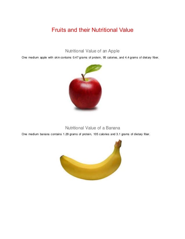 Fruits And Their Nutritional Value fruits-and-their-nutritional-value