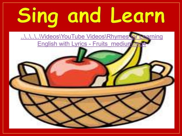 Fruits and vegetables | PPT